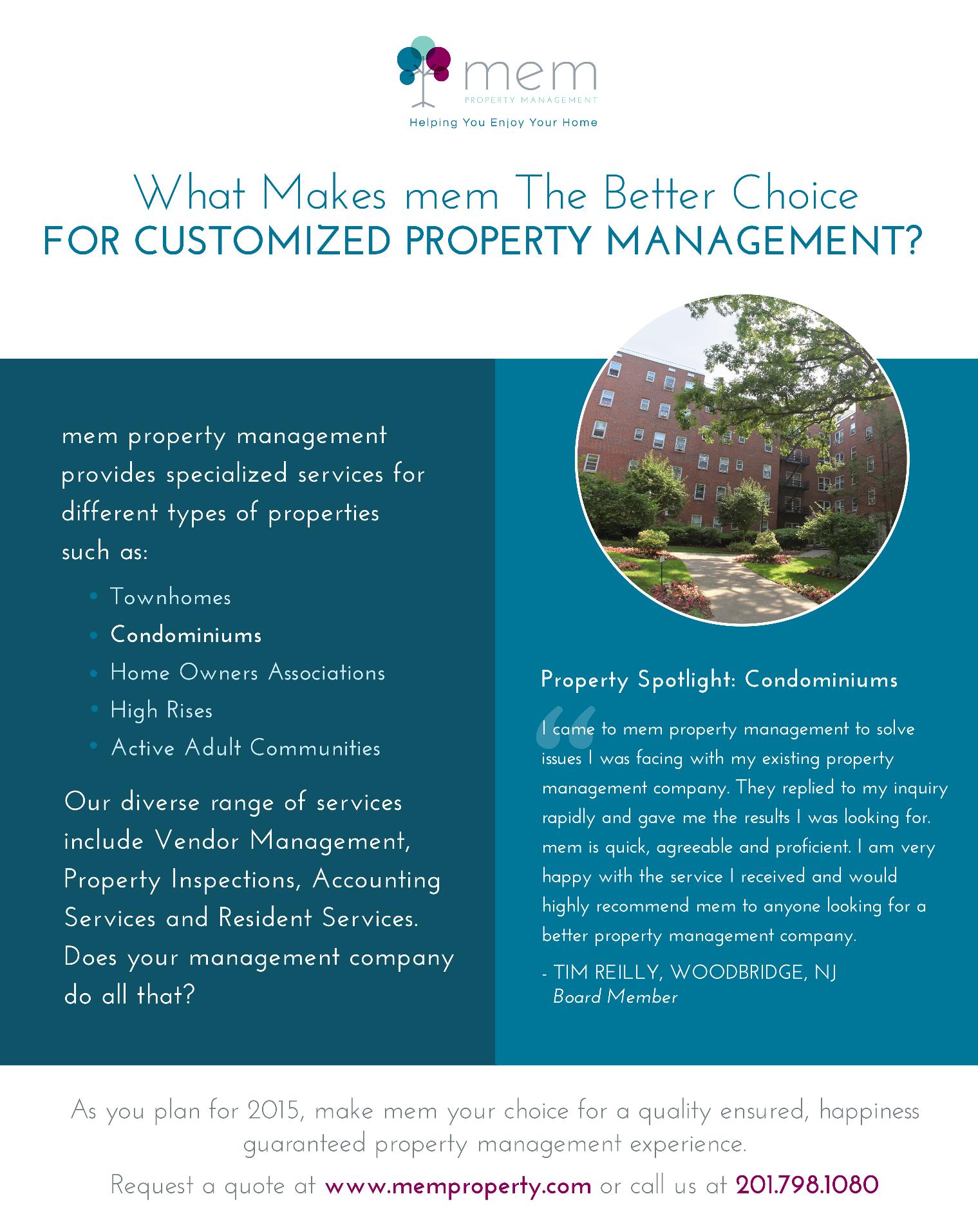 December Ad | mem property management corporation